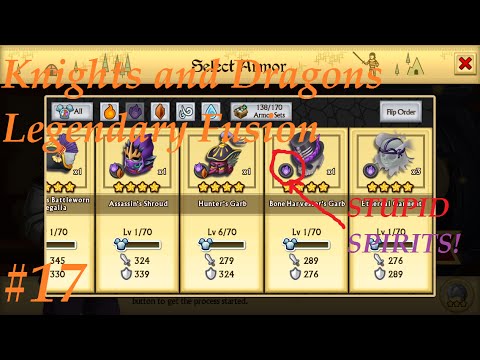 Knights and Dragons Legendary Fusion Ep.17 -TOO MANY SPIRITS! - YouTube