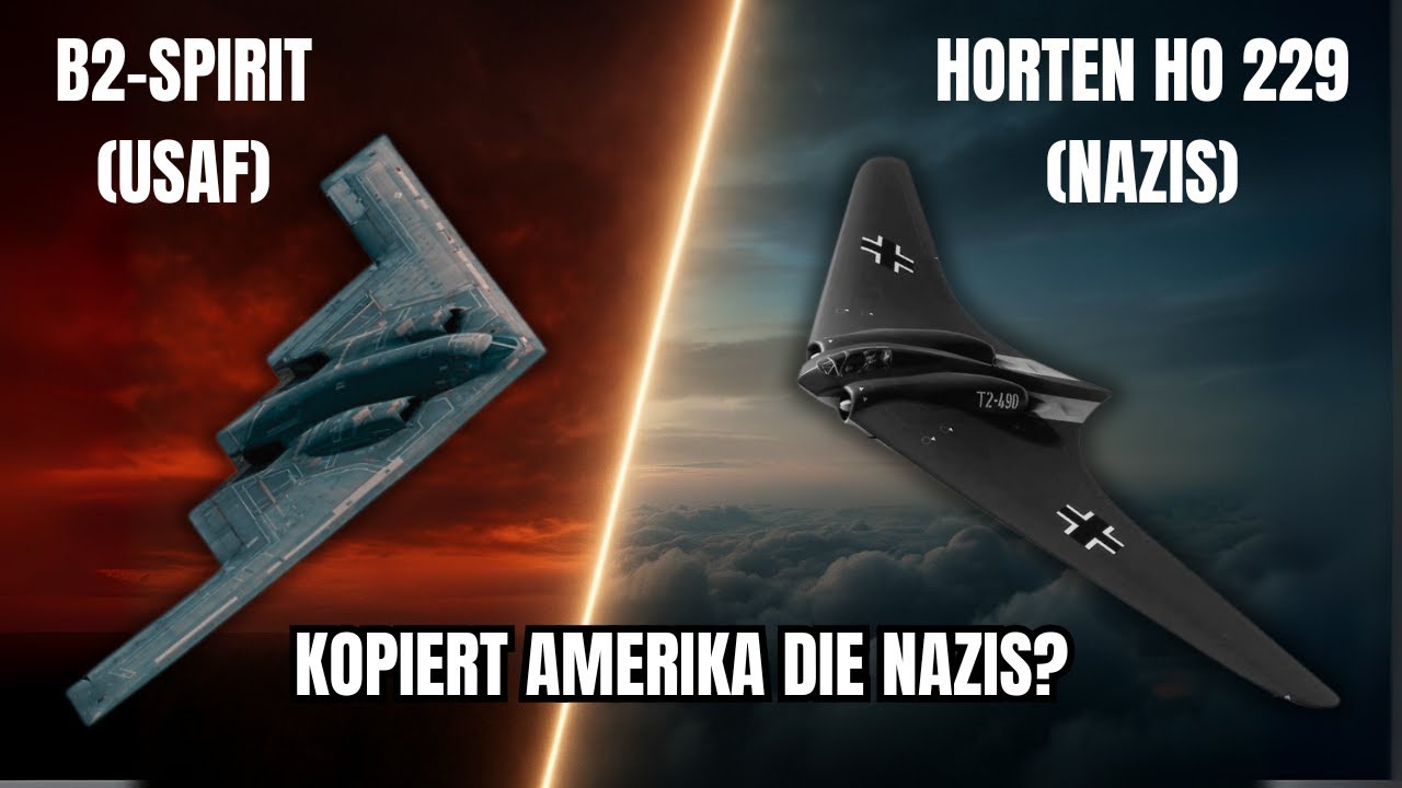 B‑2 Spirit vs. Horten Ho 229 – Die unglaubliche Ähnlichkeit zwischen ...