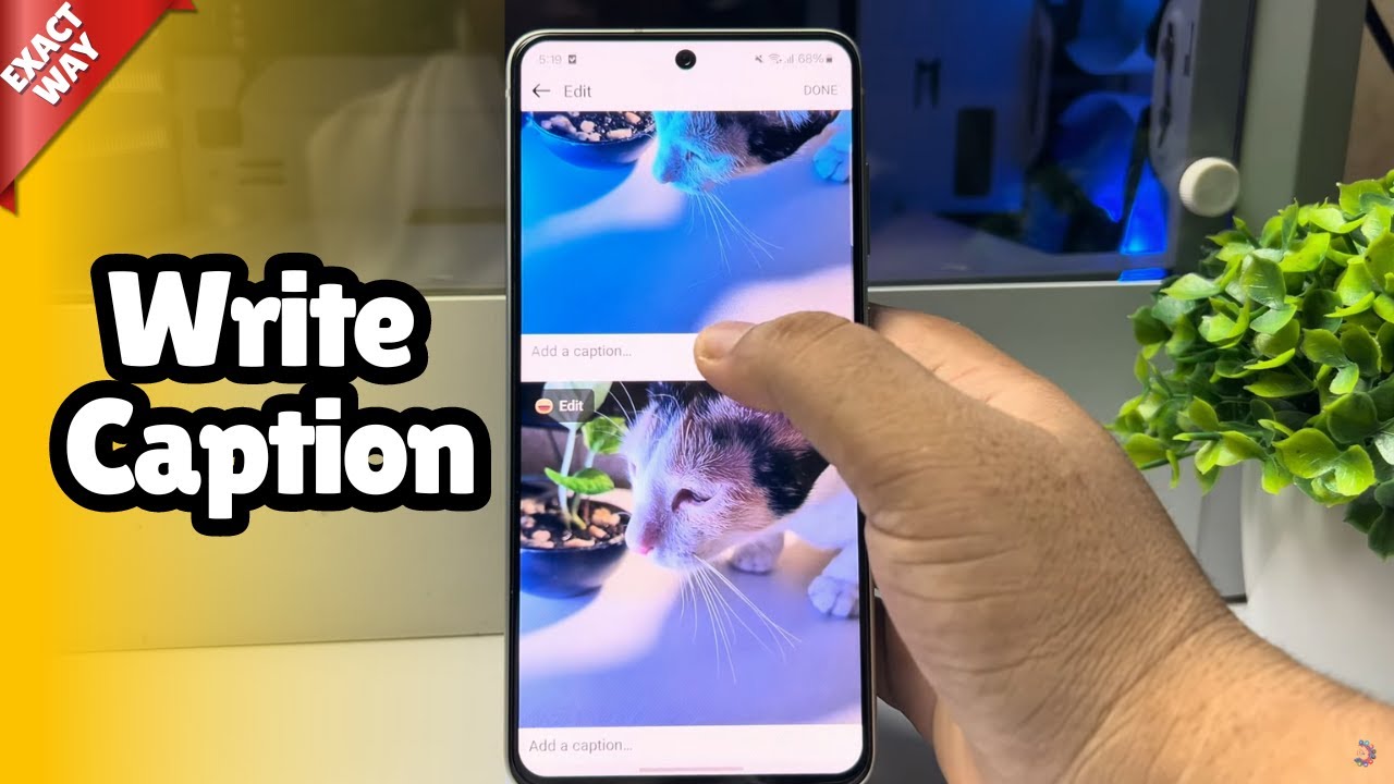 How to Write Caption in Every Photo on Facebook - YouTube