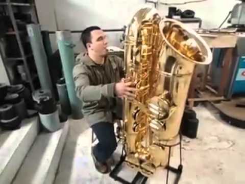 Monster saxophone - Rarely found - YouTube