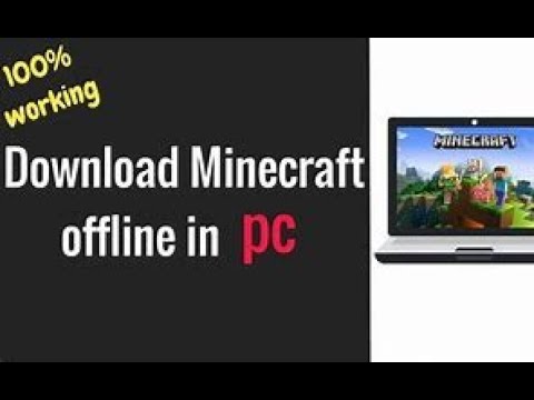 How to download & Install minecraft offline for pc 200 mb. 100% working ...