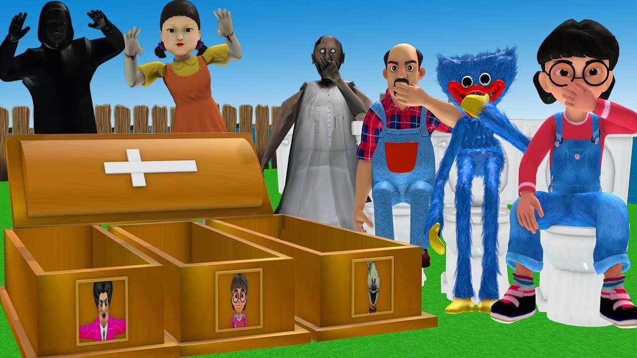 Scary Teacher 3d Vs Squid Game Who Throws The Ball Faster Challenge