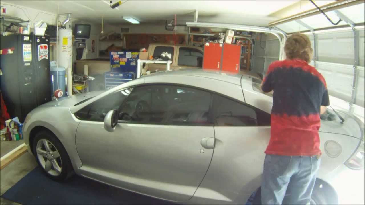 2007 Mitsubishi Eclipse Interior Detailing - YouTube