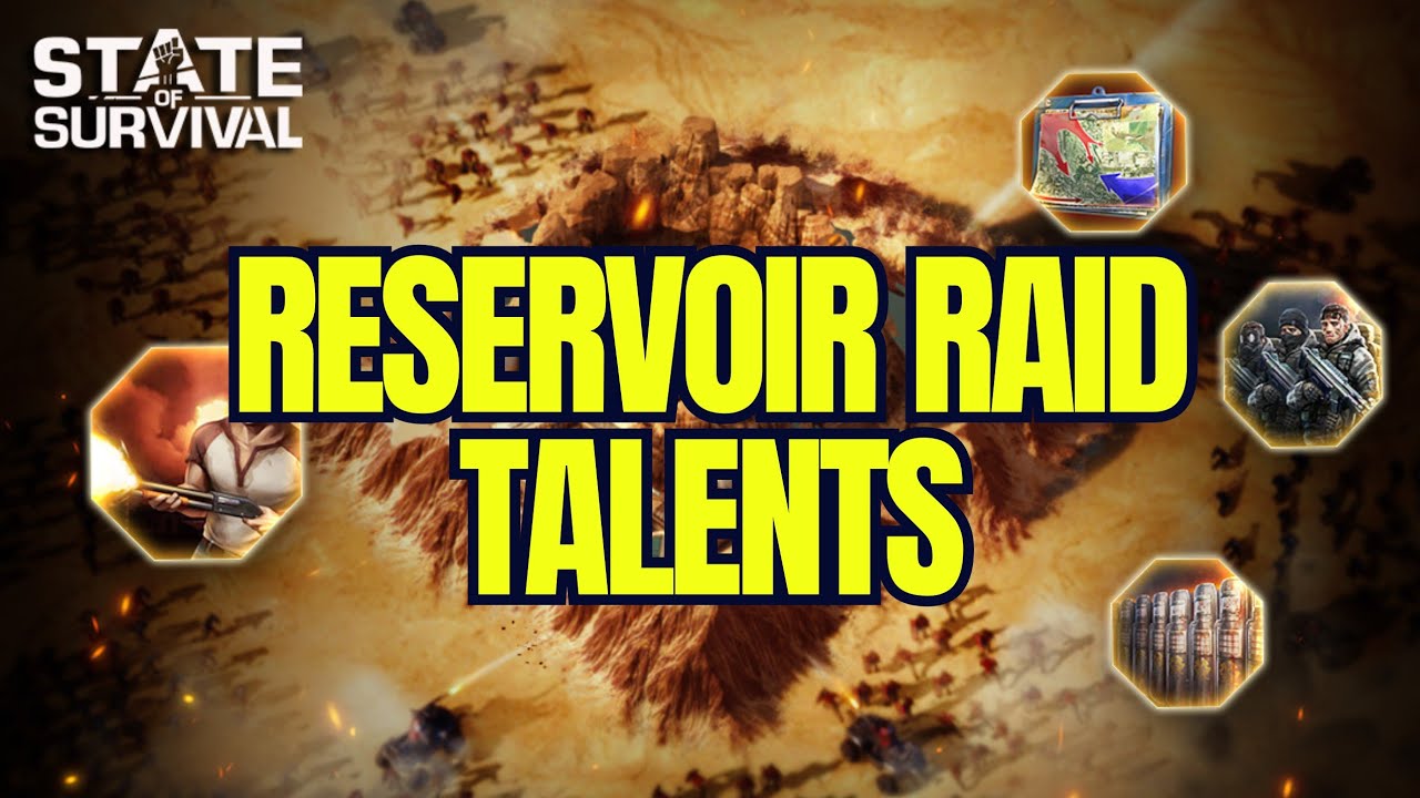Reservoir Raid Talents - State of Survival Games Funplus #games #gaming ...