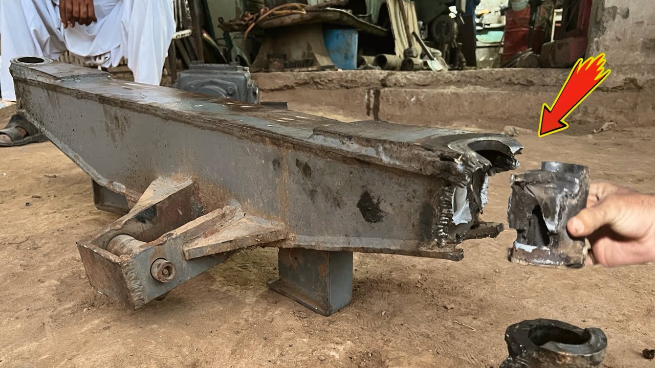 Unbelievable Welding Repair excavator front Axle | Amazing Engineering ...