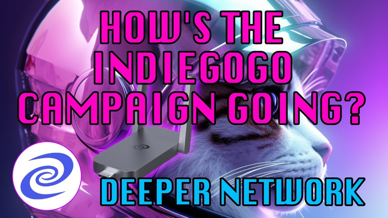 How The Deeper Network Indiegogo is Going - Over £120,000 so far! - YouTube