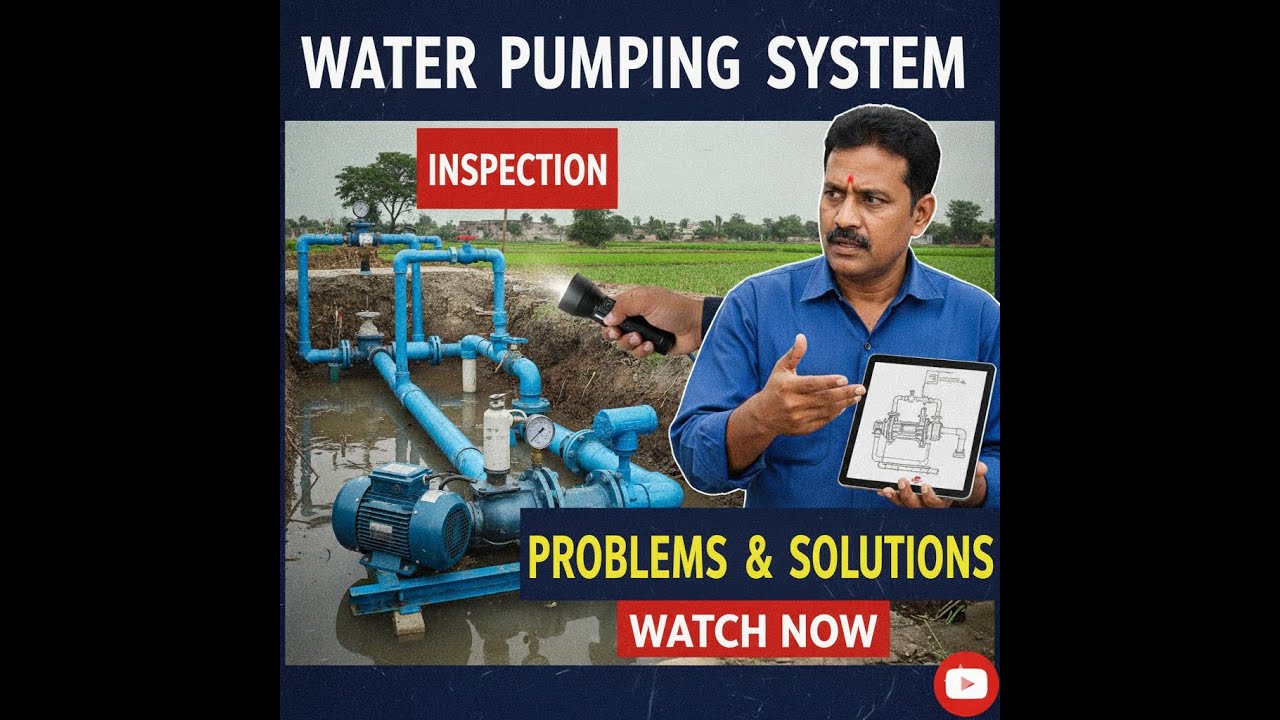 Inspect Water Pumping System in Odia | Step-by-Step Water Pump ...