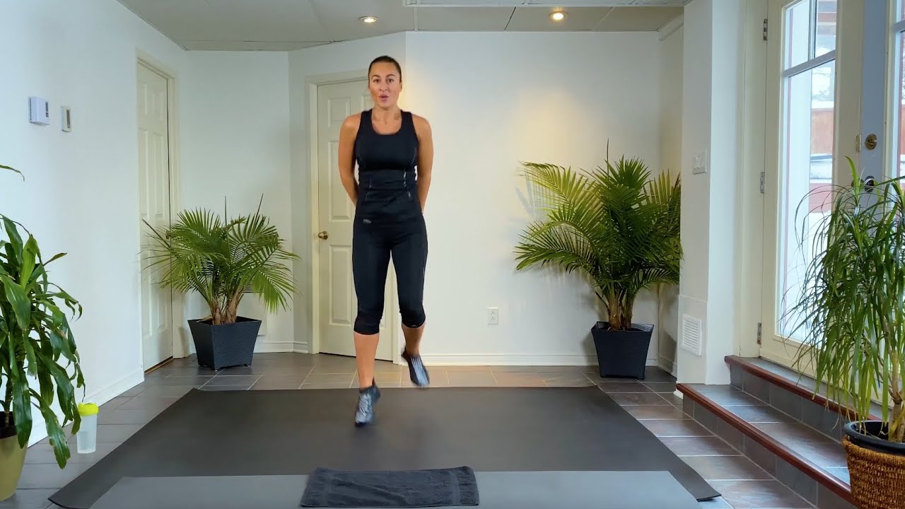 5-Min Slow Workout FullBody for Beginners// NO BREAKS, NO TALKING: ONLY ...