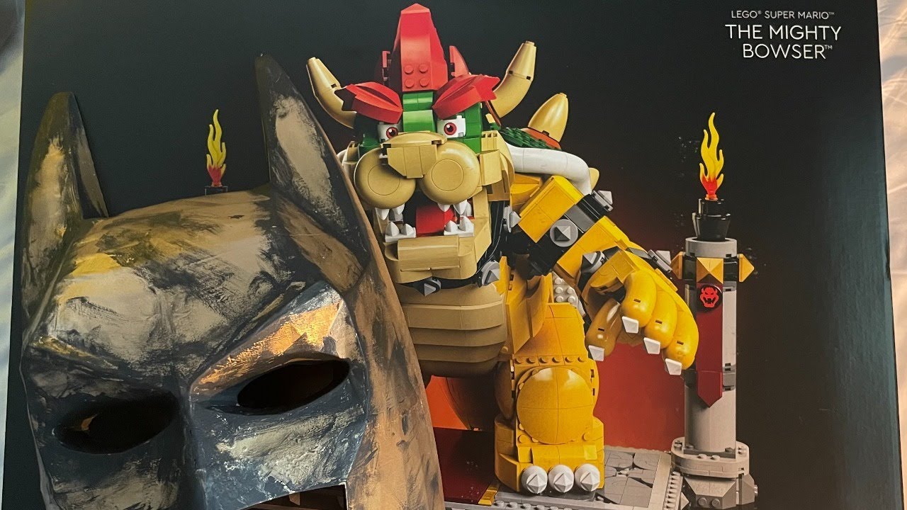 THE MIGHTY BOWSER Lego set live build - YouTube