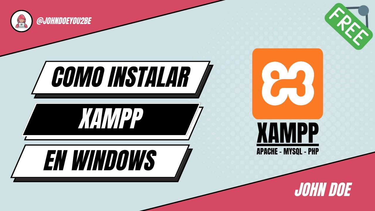 Como instalar XAMPP en Windows #xampp - YouTube