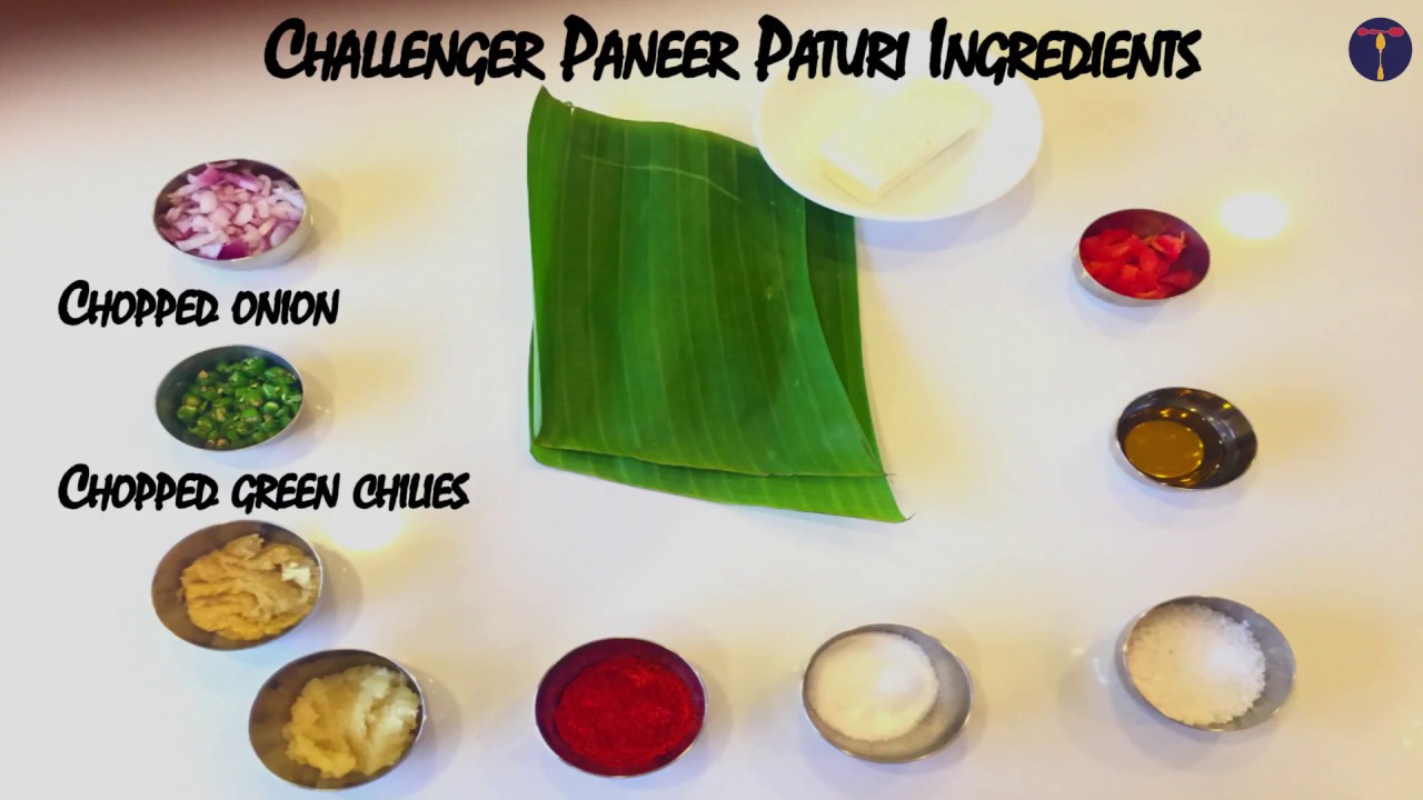 Challenger Paneer Paturi | Chicken Paturi | Recipe - YouTube