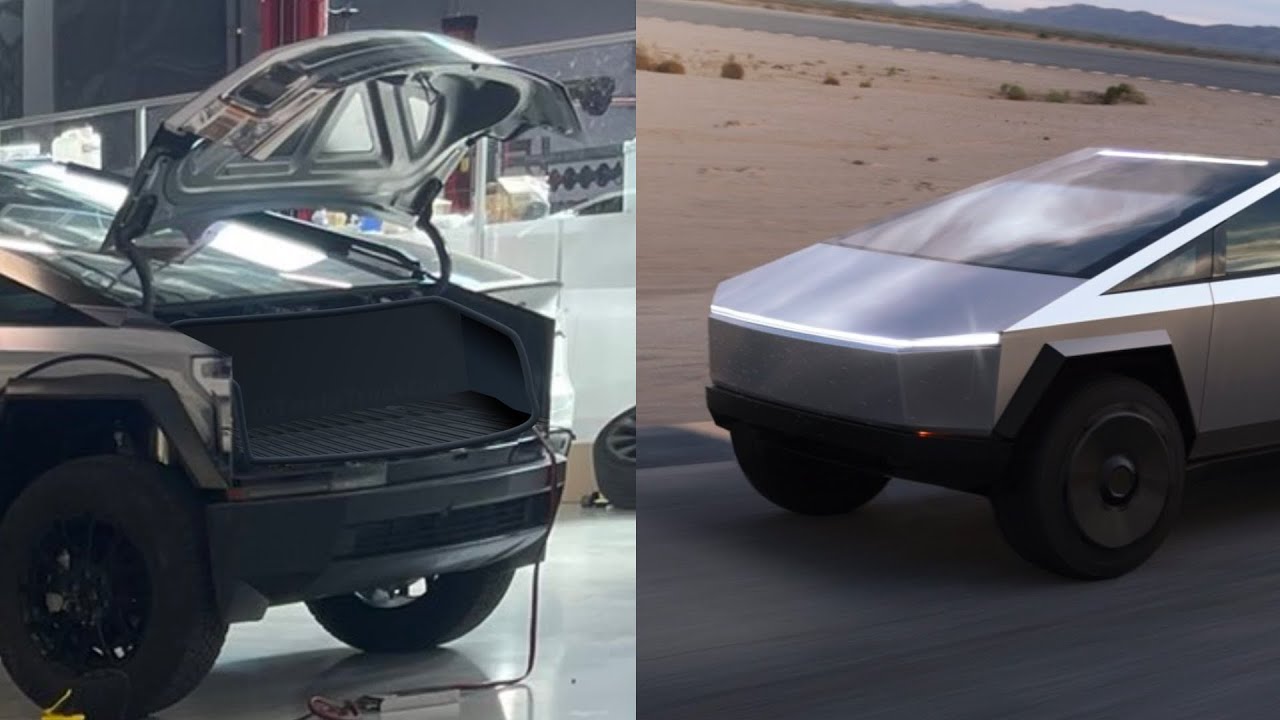 Tesla Cybertruck’s Small Frunk Revealed - YouTube