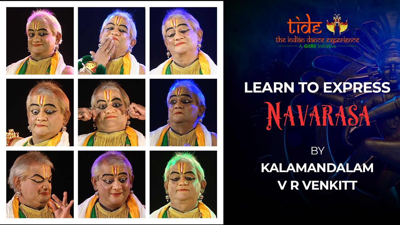 Express Navarasa by Kalamandalam V R Venkitt | Kathakali Classical ...