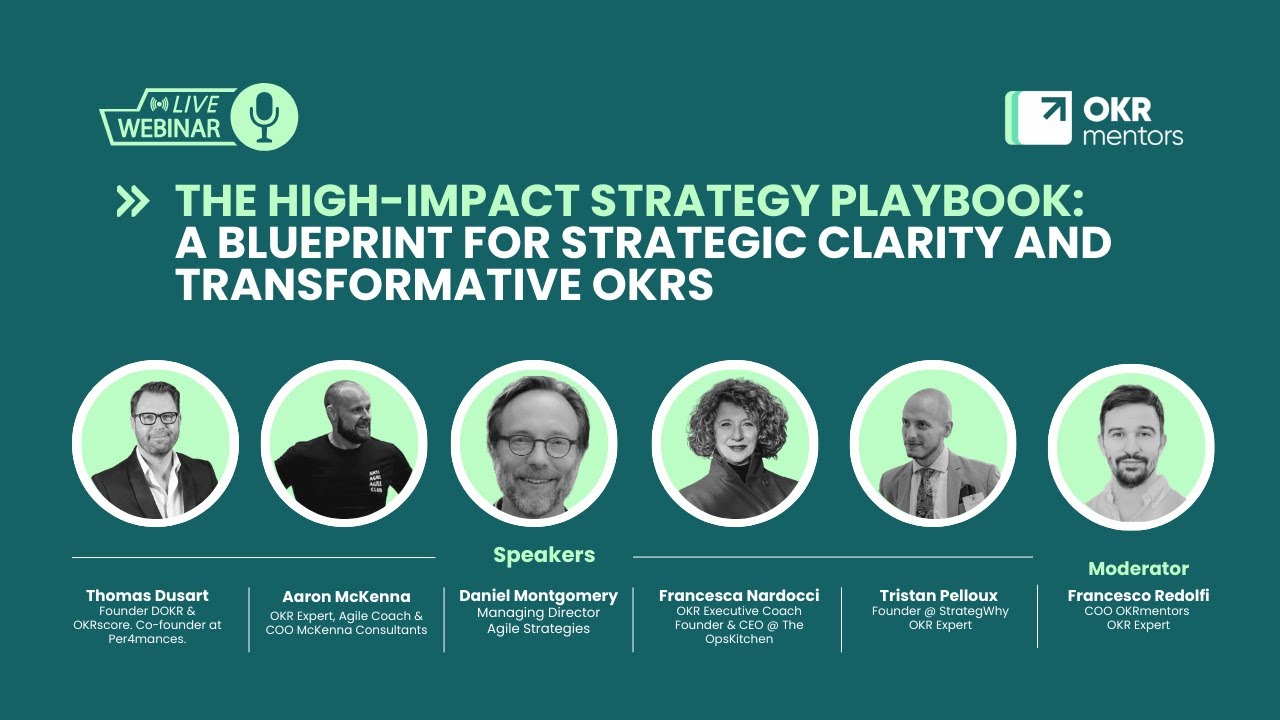Webinar: The High-Impact Strategy Playbook: A Blueprint for Strategic ...