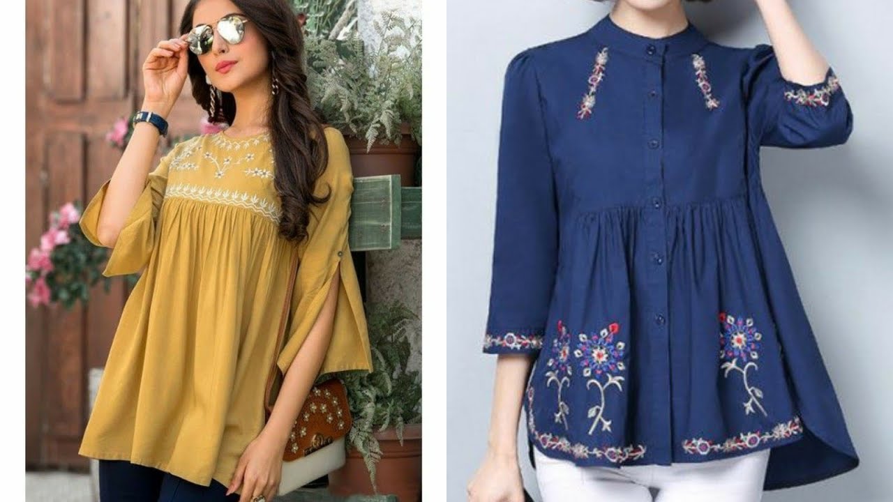 top branded gorgeous crop top designs for girls and teenagers - YouTube