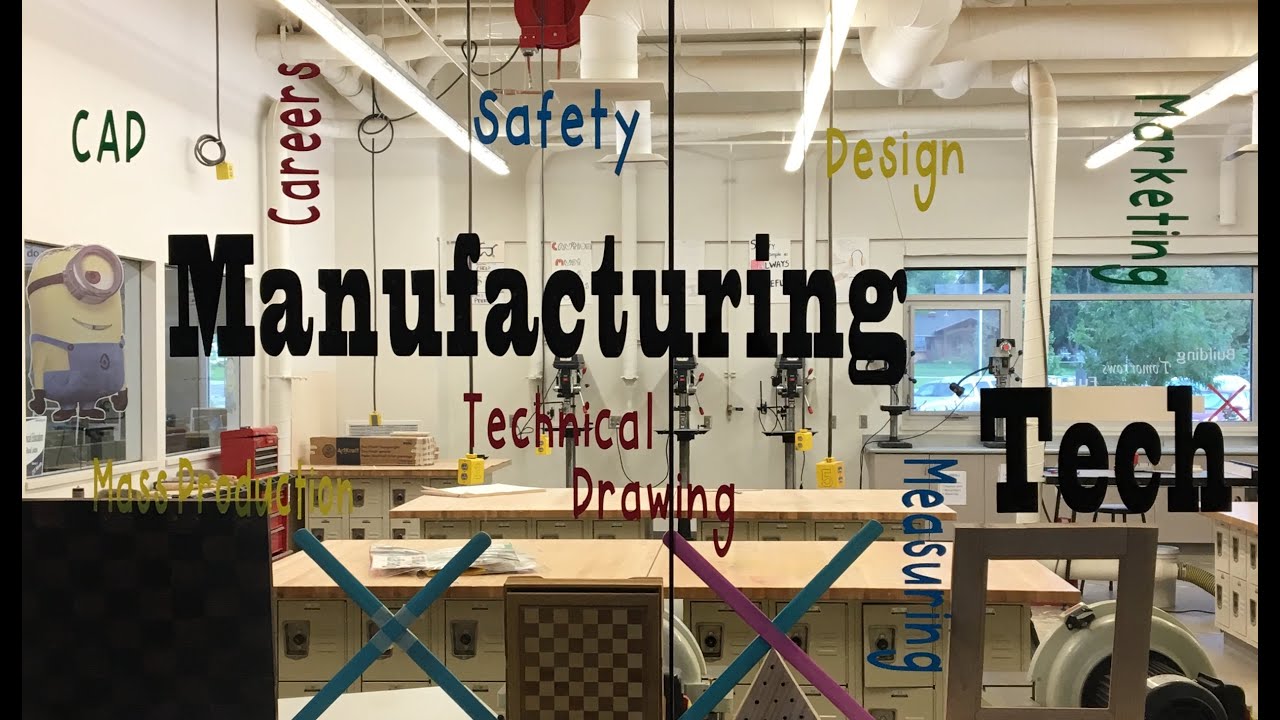 Manufacturing Tech - Wood Shop for 8th graders at Draper Park Middle ...