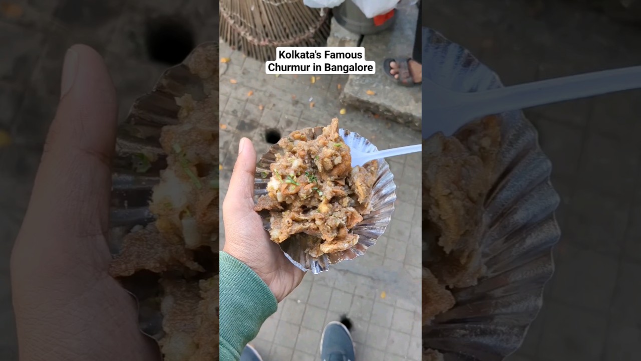 Kolkata's Famous Churmur in Bangalore | Bangalore Street Food - YouTube