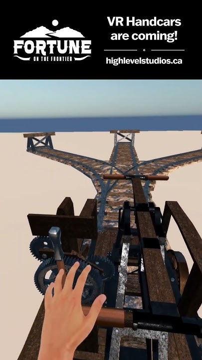 Handcars in VR! - Fortune on the Frontier #vr #vrgaming #virtualrealitygaming #quest2 #quest3 ...