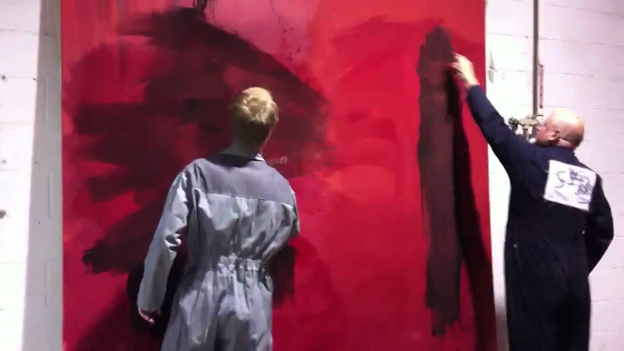 Actors learning to paint like Mark Rothko - YouTube