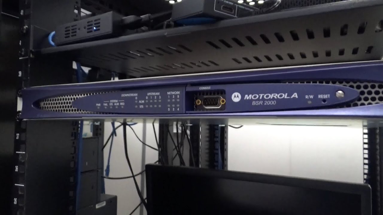 Motorola BSR 2000 CMTS and Cisco Catalyst 2960 Switch Unboxing - YouTube