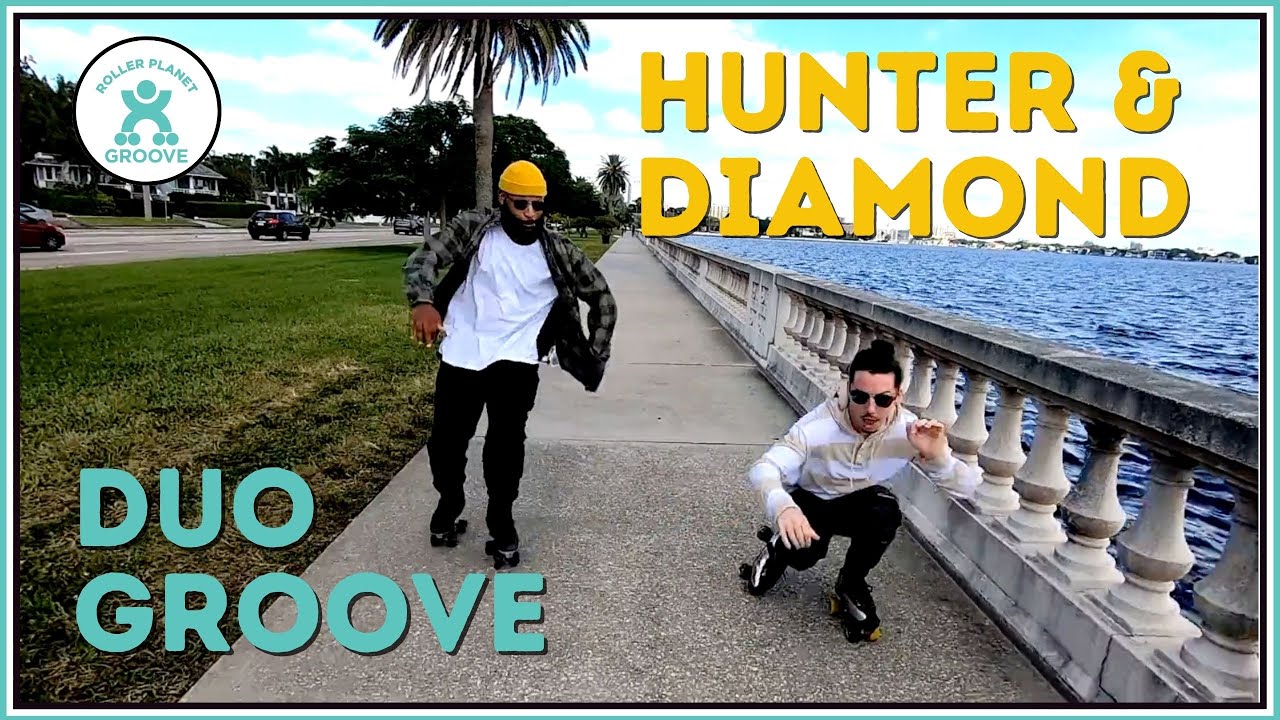 The Duo - Hunter Collins & Diamond Walker | Grooving on Roller Skates ...