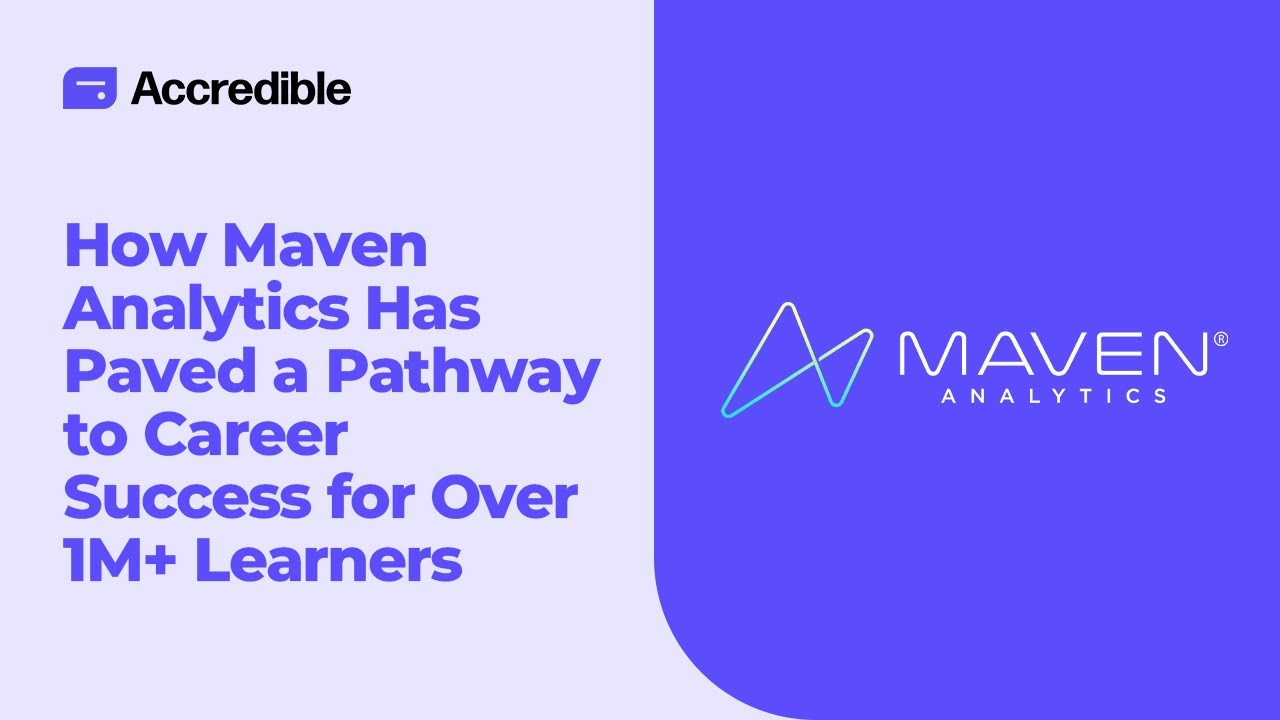 How Maven Analytics Has Paved a Pathway to Career Success for 1M ...