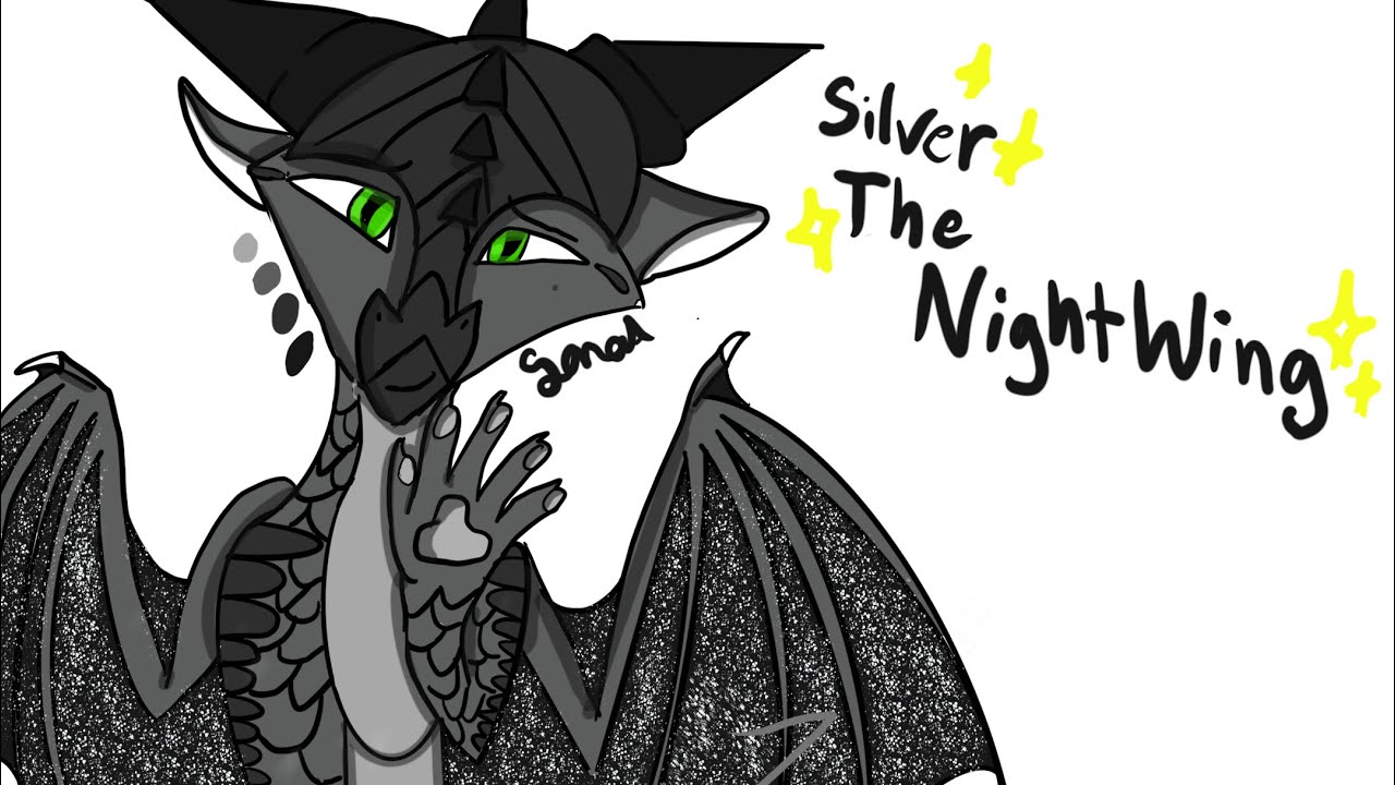 Gift/Fanart for Silver the NightWing - Speedpaint (WoF) - YouTube