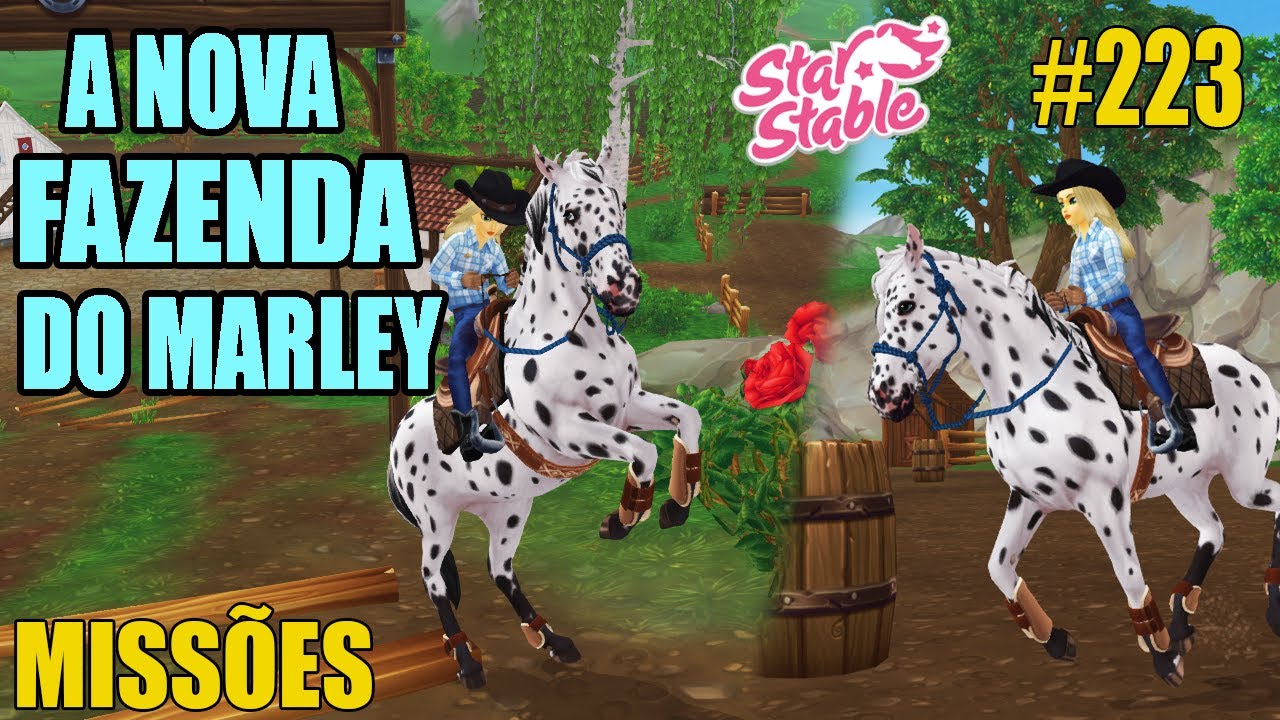 A NOVA FAZENDA DO MARLEY! MISSÕES #223 SSO PT-BR starstableonline - YouTube