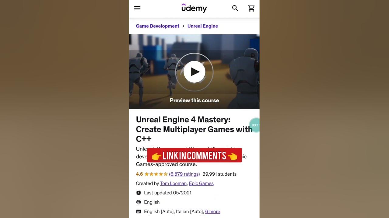 Unreal Engine 4 Mastery: Create Multiplayer Games with C++ - YouTube