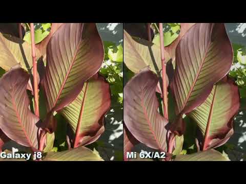Sumsung galaxy j8 vs xiaomi MI 6x(mi A2) camera test 📸