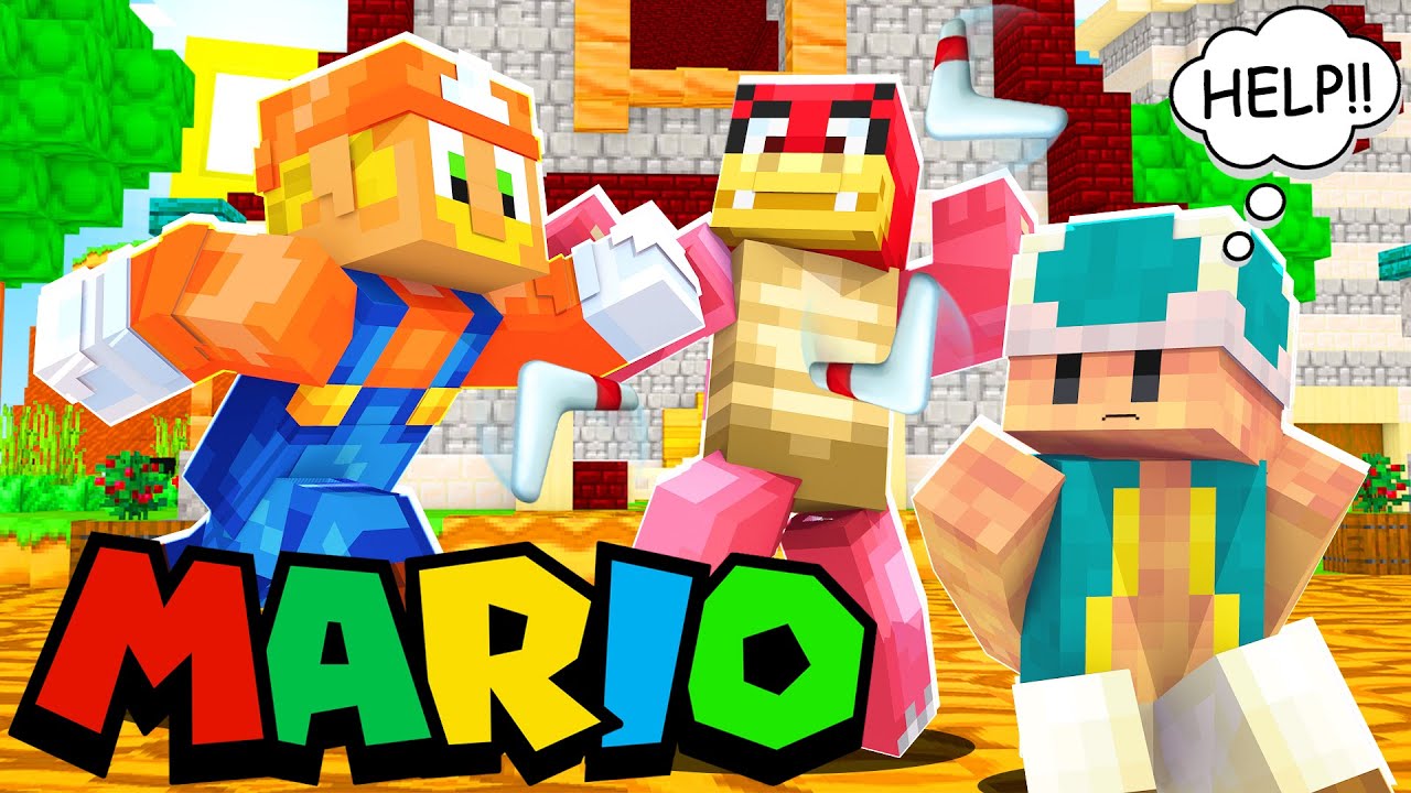 Pom Pom ATTACKS Moo Moo Meadows! [104] | Super Mario | Minecraft - YouTube