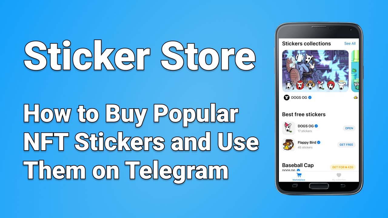 Sticker Store (Sticker Bot) on Telegram: How to Use and Buy Sticker ...