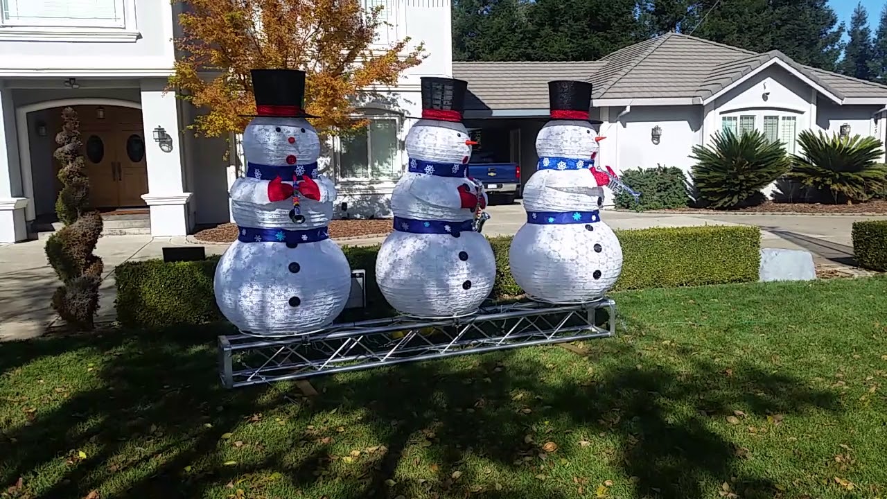 Snowman Orchestra test #4` - YouTube