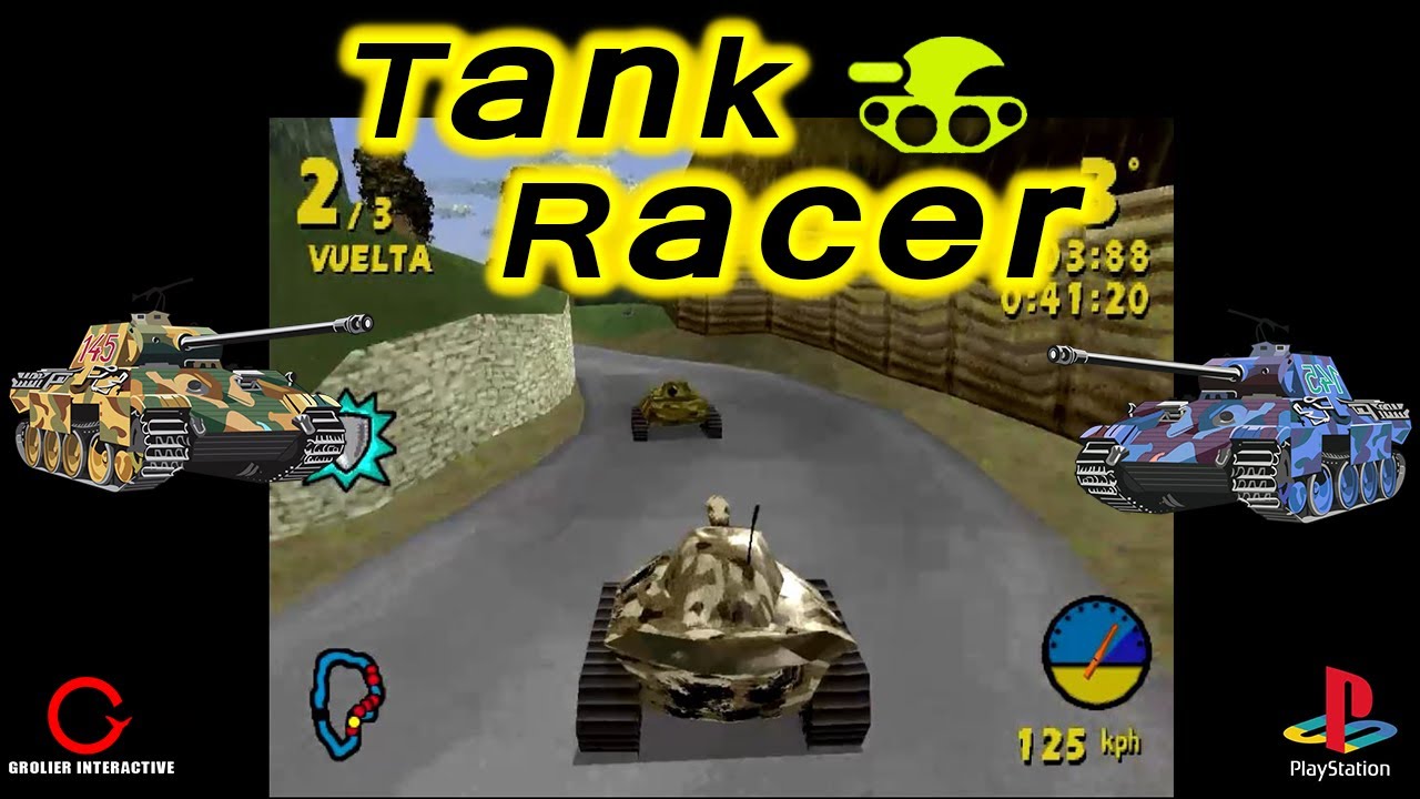 Tank Racer - PS1 - Gameplay - YouTube