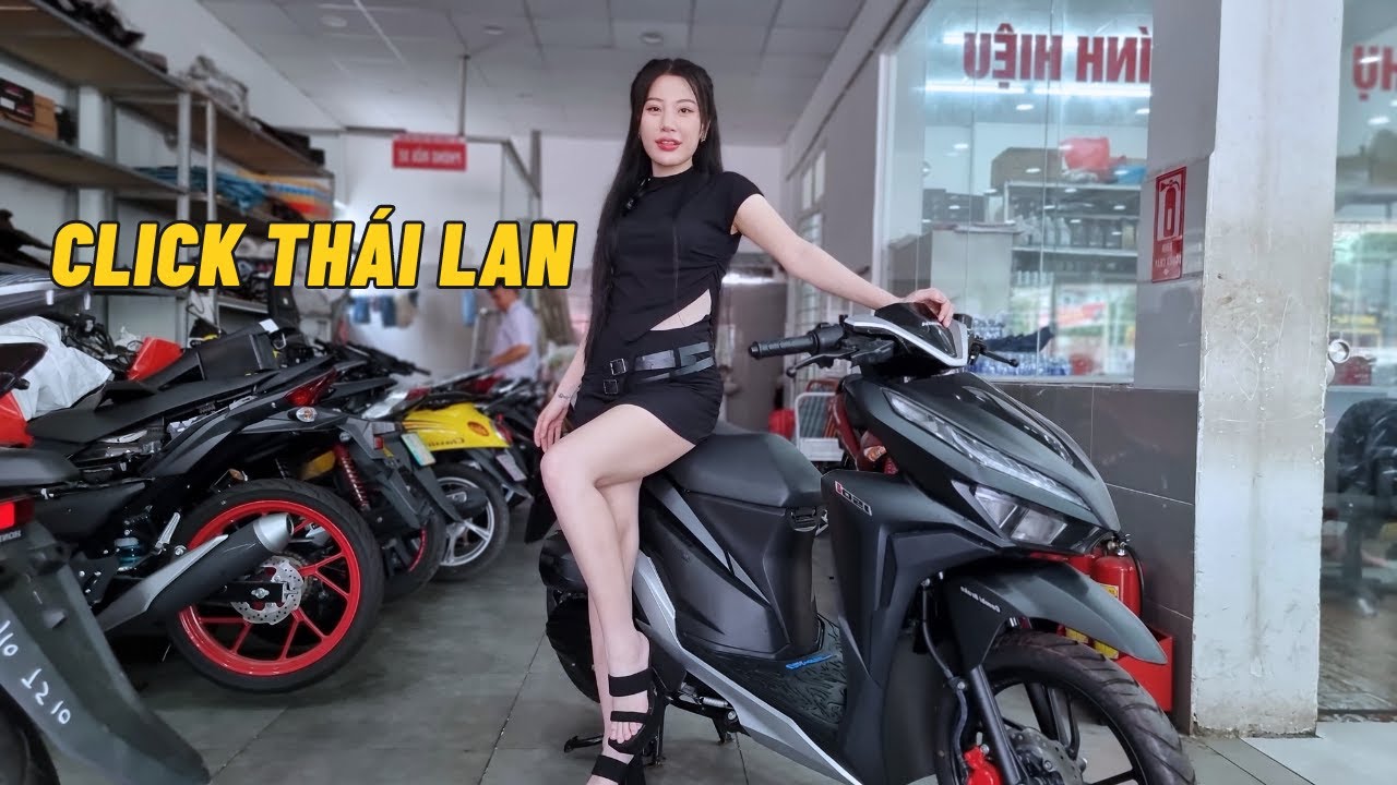 Honda Click 150 Thái Lan - YouTube