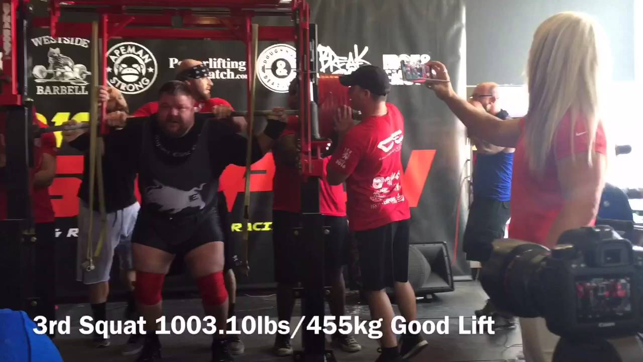 JP Price 2,364lbs Total 2016 US Open Powerlifting - YouTube