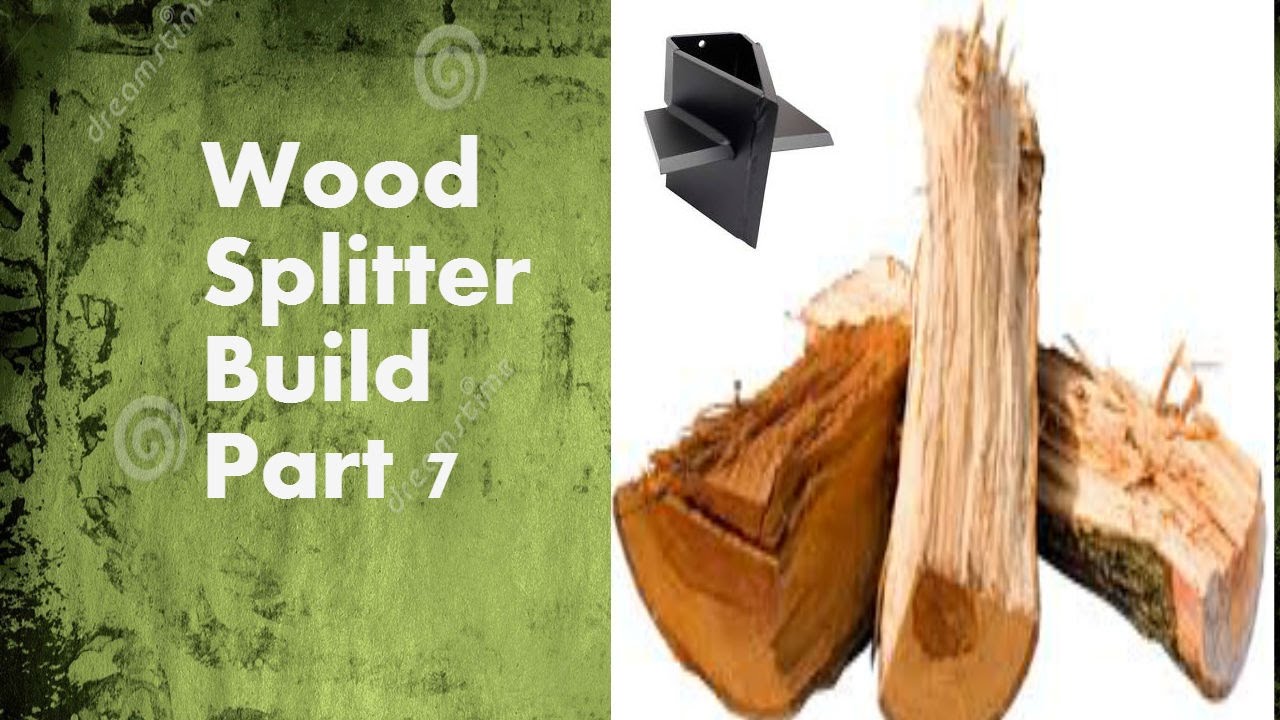 Homemade Wood Splitter Part 7 Test And 4 Way Wedge - YouTube