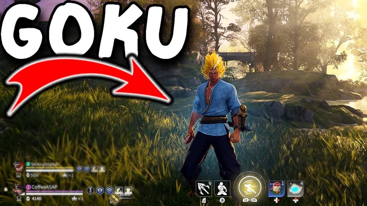 Beating Naraka Bladepoint With Goku (Character Customization) - YouTube