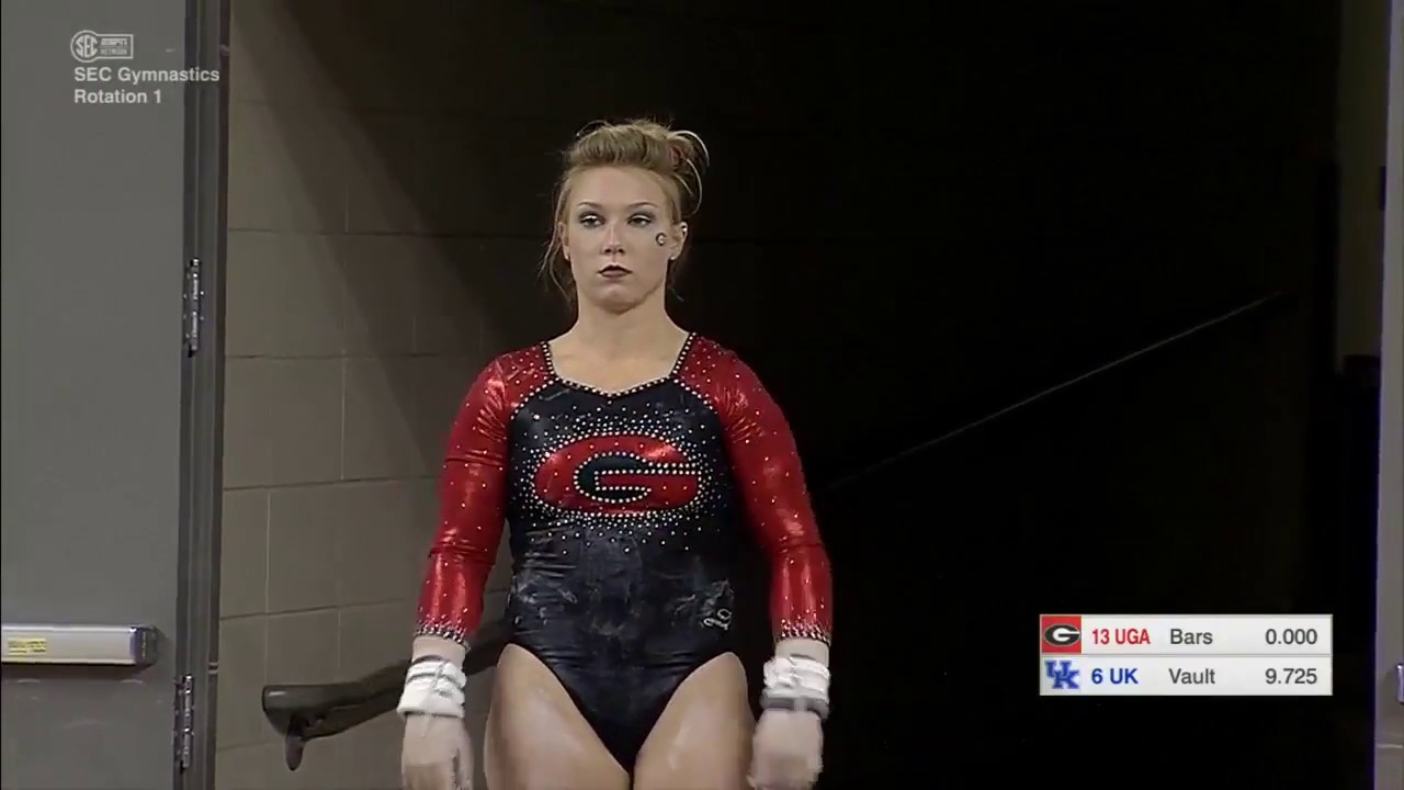 Jordyn Pedersen (Georgia) - Uneven Bars (9.775) - Georgia at Kentucky ...