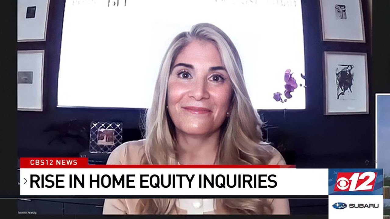 Bonnie Heatzig talks about the rise in home equity inquiries - CBS12 ...
