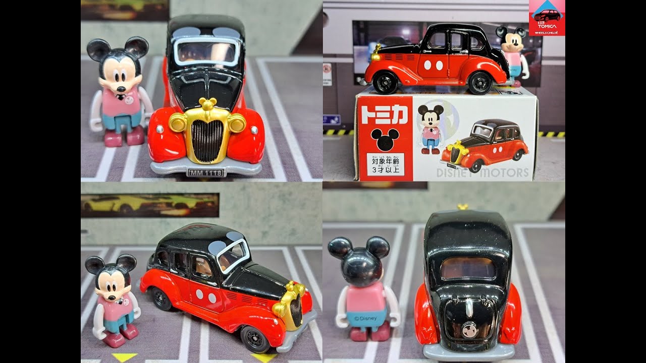 Dream Tomica 176 - Disney Motors Dream Star IV Mickey Mouse - YouTube
