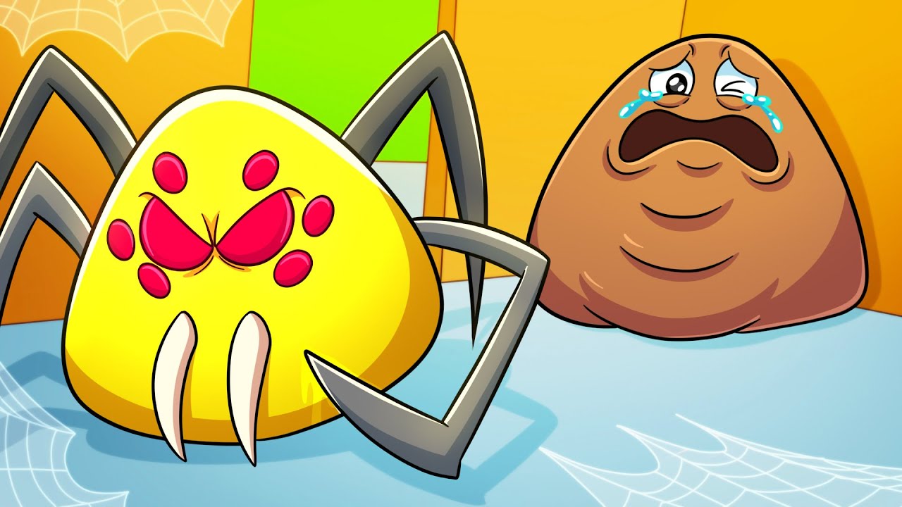EL Oscuro SECRETO de SPIDER POU! Bou's Revenge Animación - YouTube