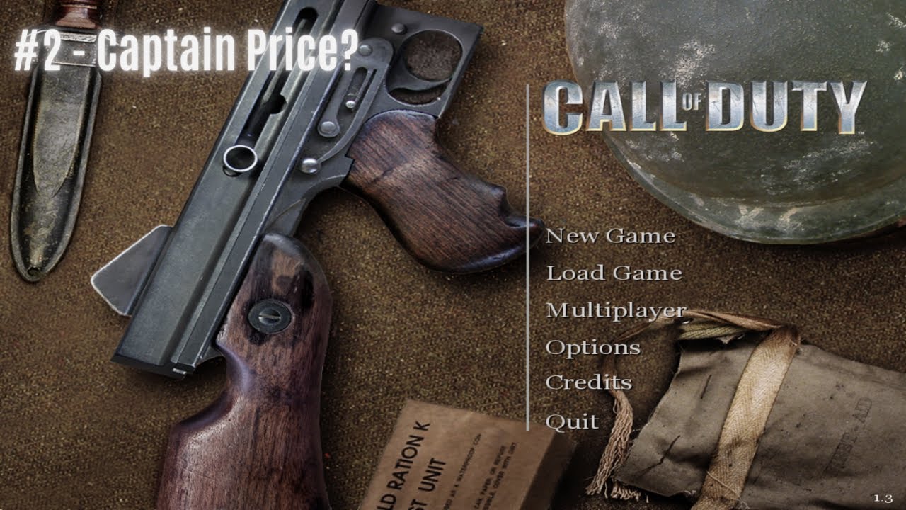 Call of Duty #2 - Captain Price? - YouTube