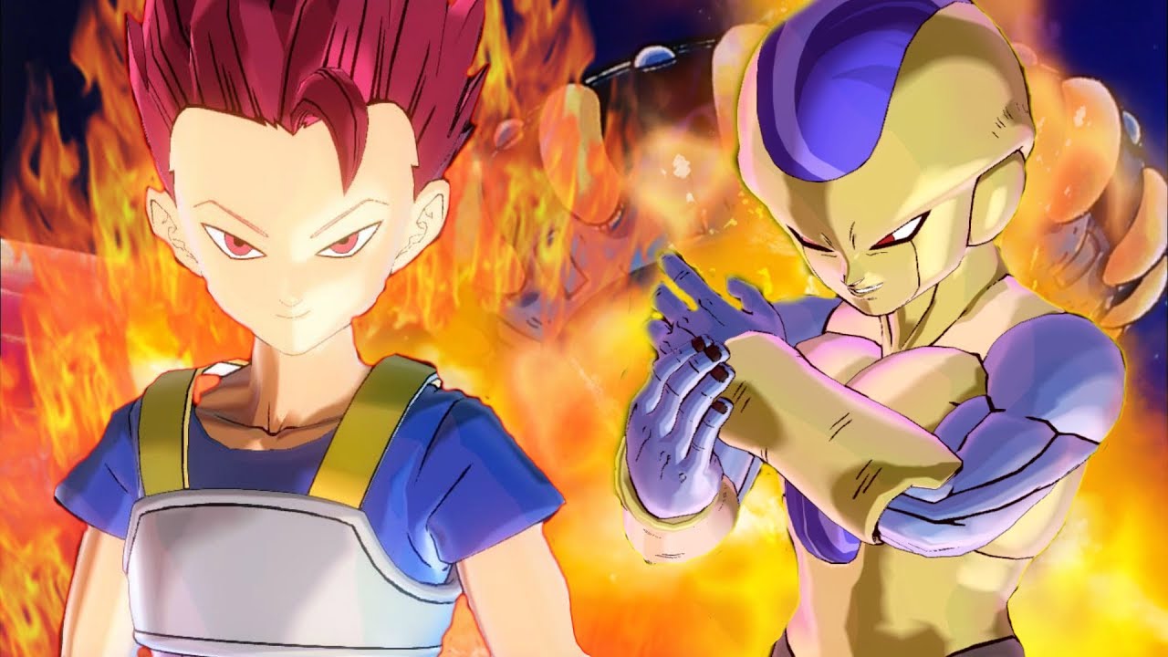 GOLDEN FROST VS SSG CABBA | Dragon Ball Xenoverse 2 Mods - YouTube