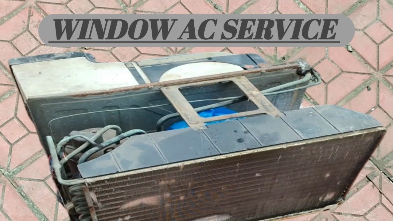 WINDOW AC SERVICE - YouTube