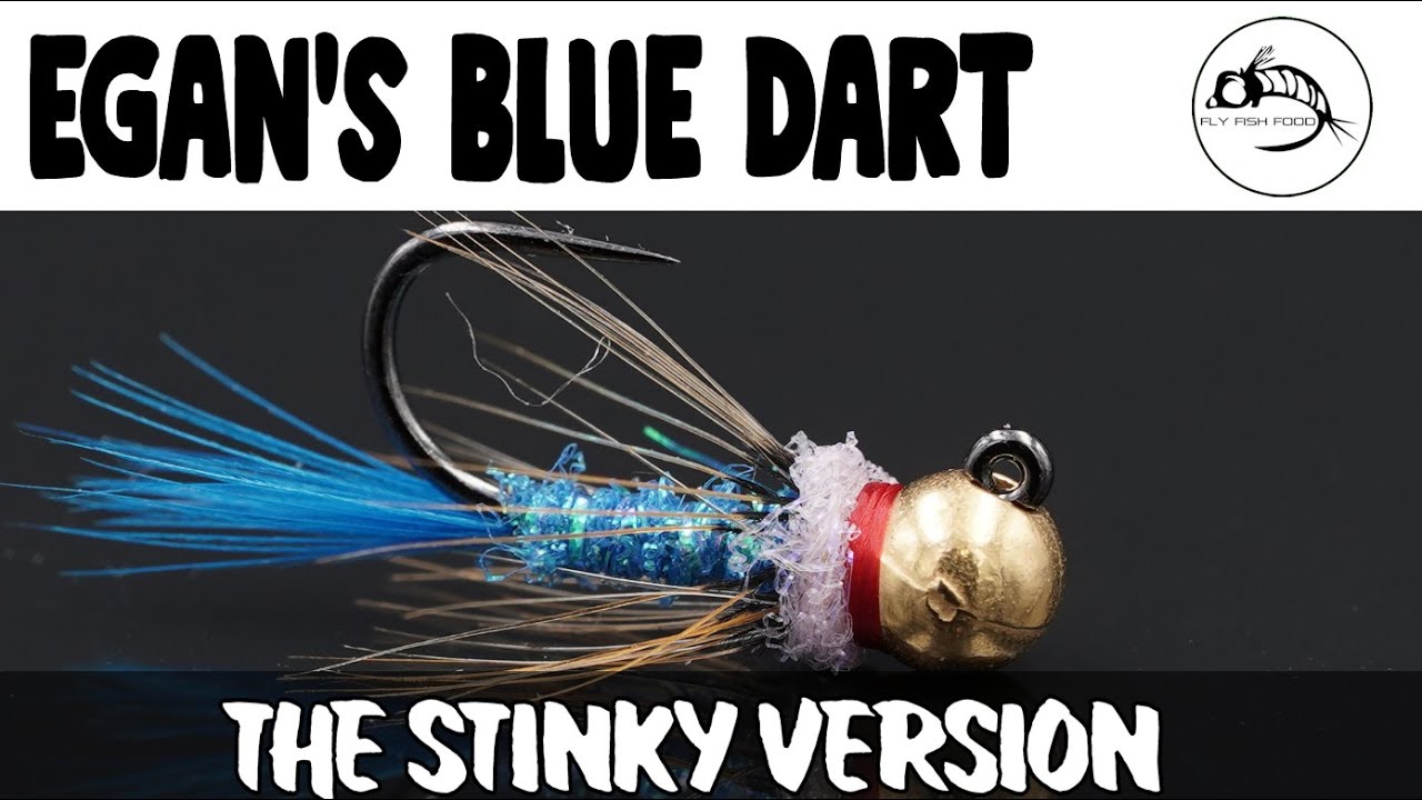 Fly Tying Tutorial: Lance Egan's Blue Dart: EURO Nymph - YouTube