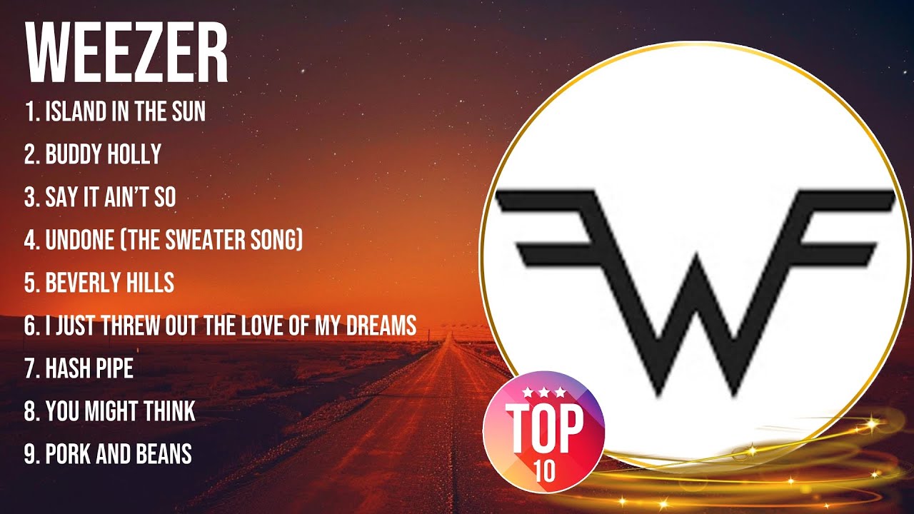 Weezer Greatest Hits ~ Top 100 Artists To Listen in 2023 & 2024 - YouTube