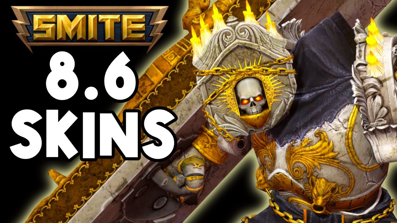 SMITE Patch 8.6 Skins! New BEST Skin In The Game! - YouTube