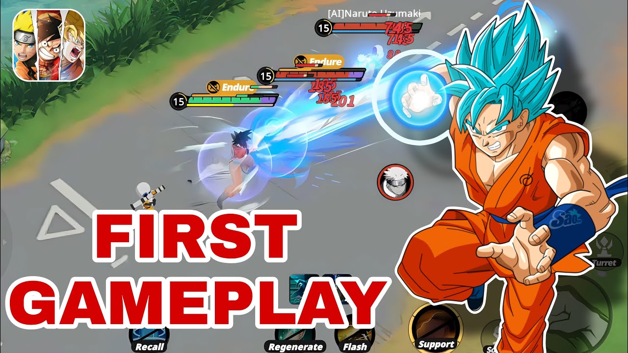 JUMP ASSEMBLE - NEW MOBA | GOKU GAMEPLAY (Closed Beta Test) - YouTube