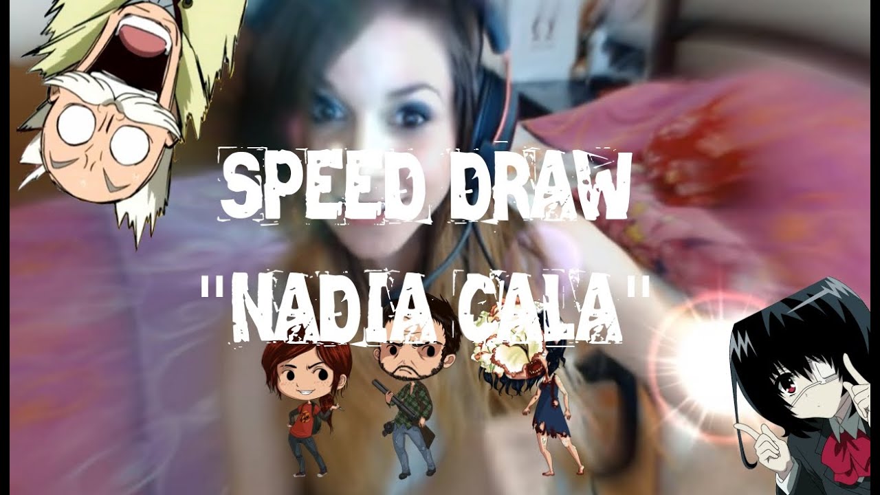 SPEED DRAW NADIA CALA | Inkspirate - YouTube